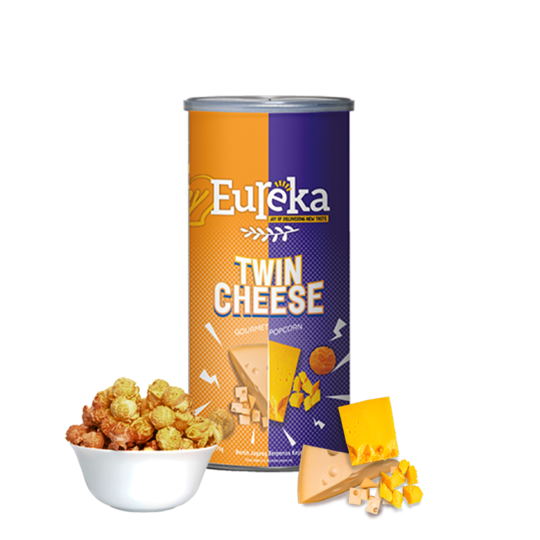 Twin Cheese Gourmet Popcorn – myEureka Snack Twin Cheese Gourmet Popcorn – myEureka Snack